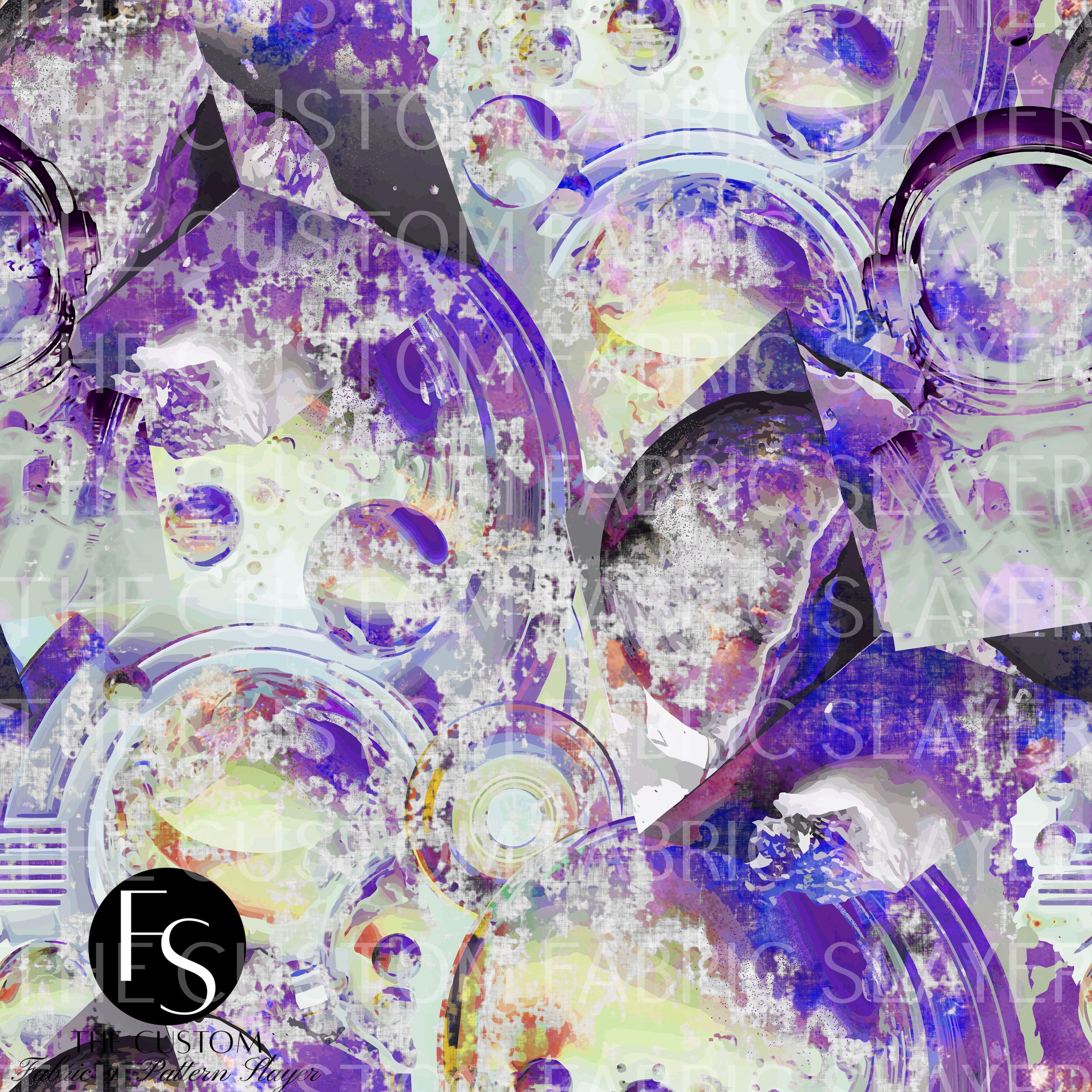 Purple Geo - 2024 – The Custom Fabric Slayer