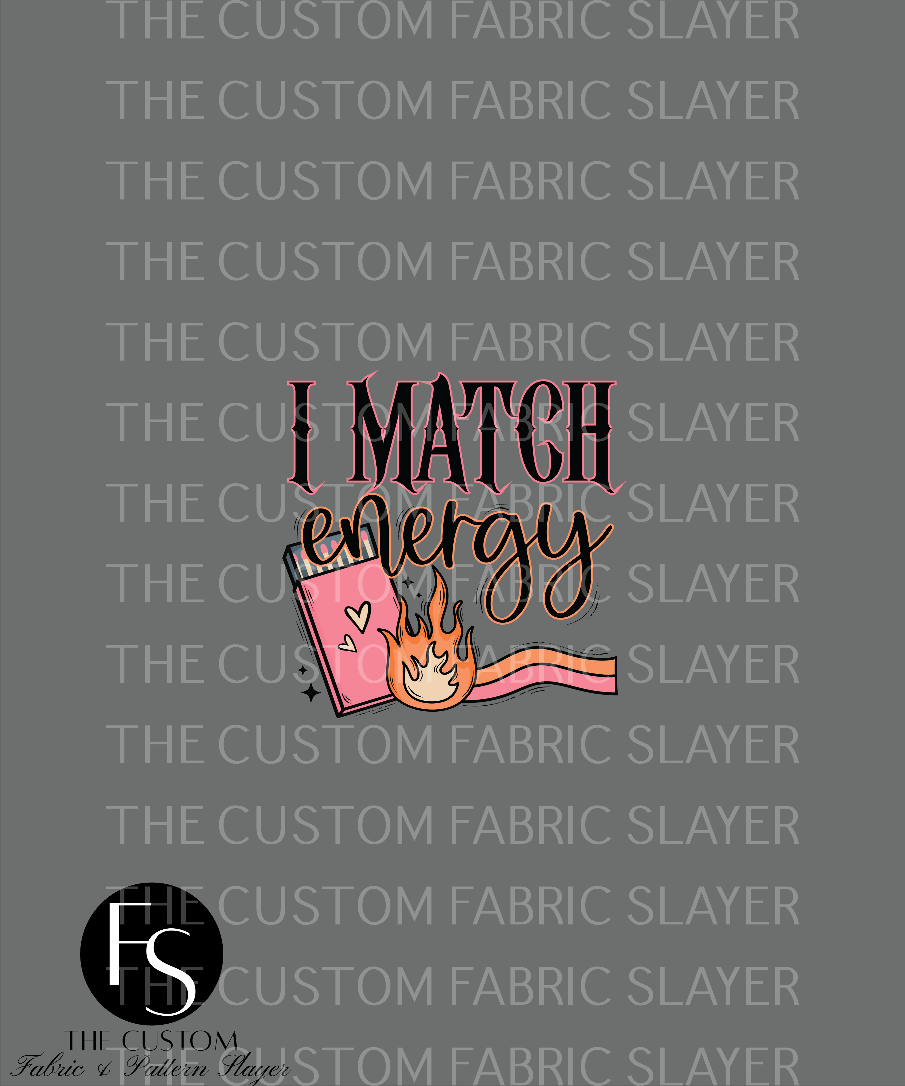 Fire Checker A - CERRASSHOP Panel – The Custom Fabric Slayer